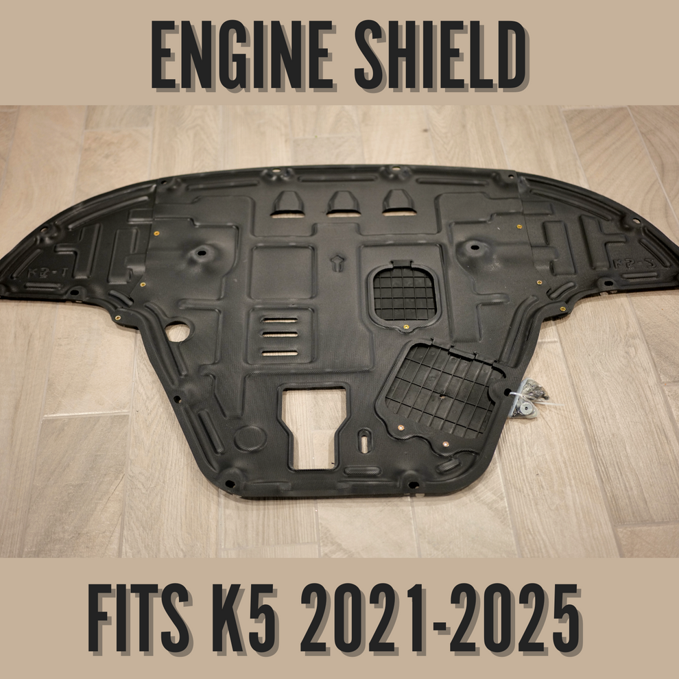 Engine Splash Shield for Kia K5 (2021-2025) Easy Installation | x3 Dur ...