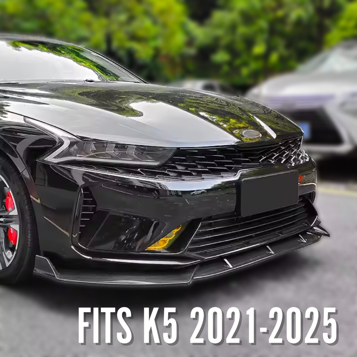 Low Profile Front Lip for Kia K5 2021-2024 | Easy Installation with 3M – KDM Accessories