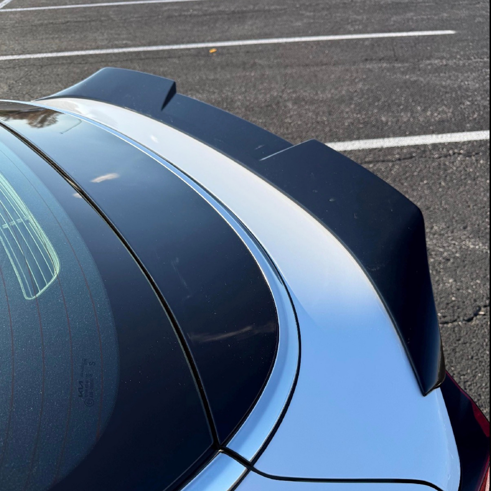 Kia K5 Duckbill Spoiler (2025-2026) | Easy Installation using 3M Tape ...