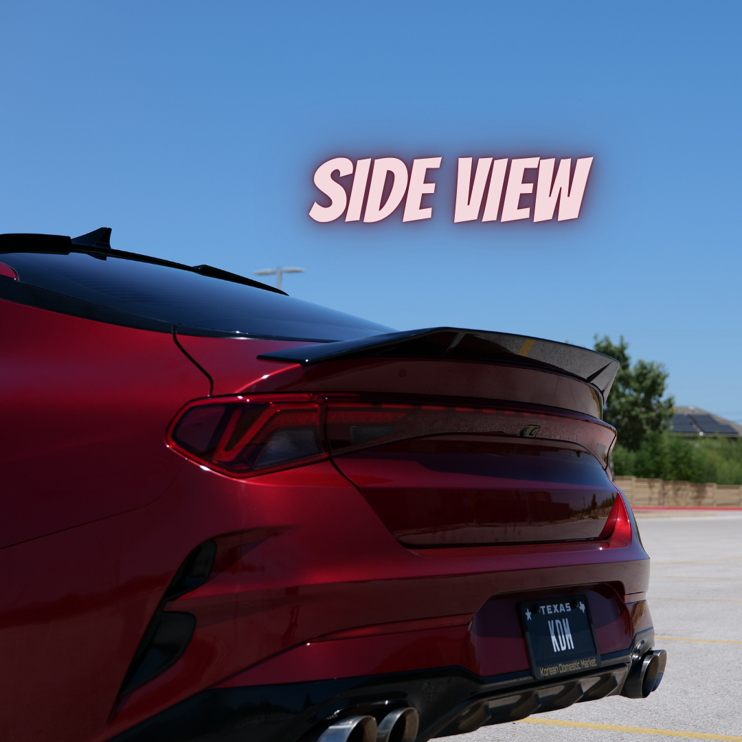 Kia K5 Duckbill Style Spoiler (2021-2024) | Easy Installation using 3M – KDM Accessories