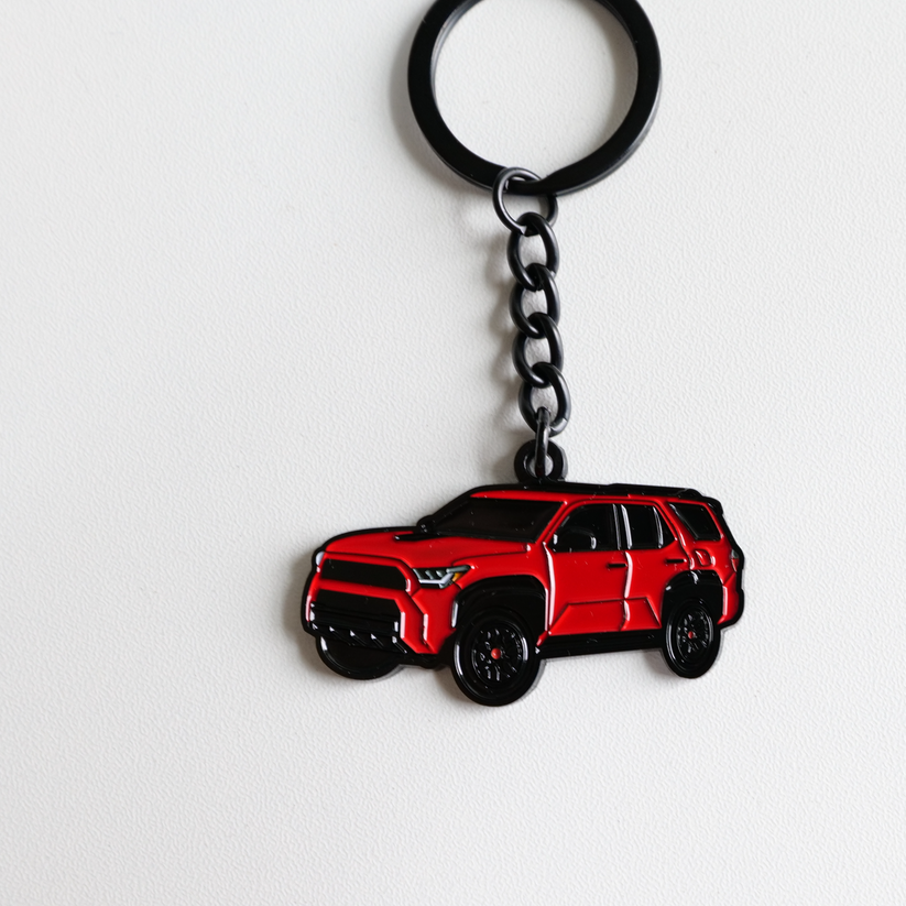 2025+ Toyota 4Runner Metal Keychain | 6th Gen TRD Pro Off Road Accesso ...